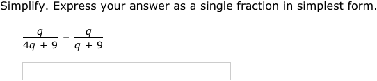 IXL - Add and subtract rational expressions (Algebra 2 practice)