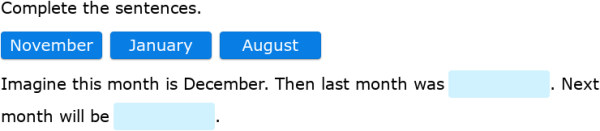 IXL | Months of the year | 1st grade social studies