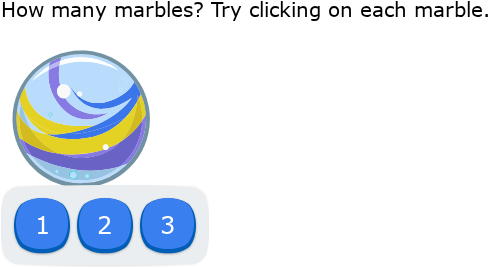 IXL | Learn to count to 3 | Kindergarten math