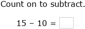 IXL | Subtract by counting on - up to 20 | 2nd grade math