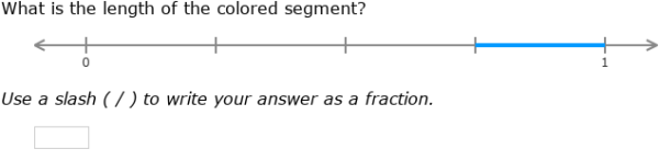 IXL | Fractions of number lines: unit fractions | 3rd grade math
