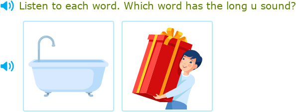 IXL | Find the long u word | Kindergarten language arts