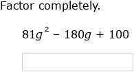 IXL - Factor quadratics: perfect squares (Algebra 1 practice)