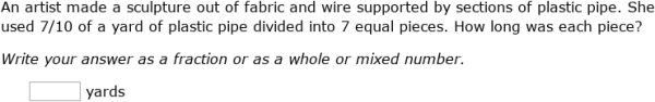 IXL | Divide fractions: word problems | 6th grade math