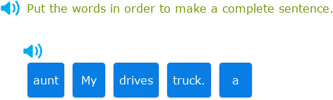 IXL | Unscramble the words to make a complete sentence | 2nd grade ...