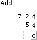 IXL | Add money - up to $1 | 1st grade math