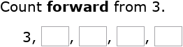 IXL | Count forward - up to 30 | Kindergarten math