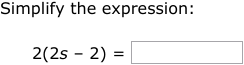 IXL - Simplify linear expressions using properties (Algebra 1 practice)
