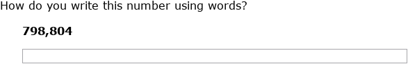IXL | Writing numbers up to one million in words: convert digits to ...