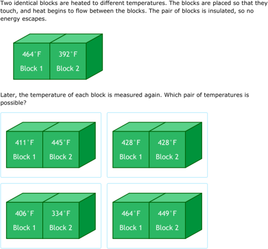 IXL | Predict temperature changes | 5th grade science