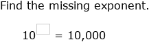IXL | Write powers of ten with exponents | 6th grade math