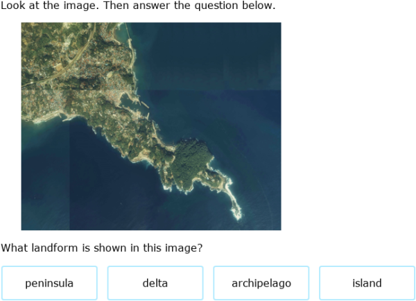 IXL | Identify Earth's land features using satellite images | 4th grade ...