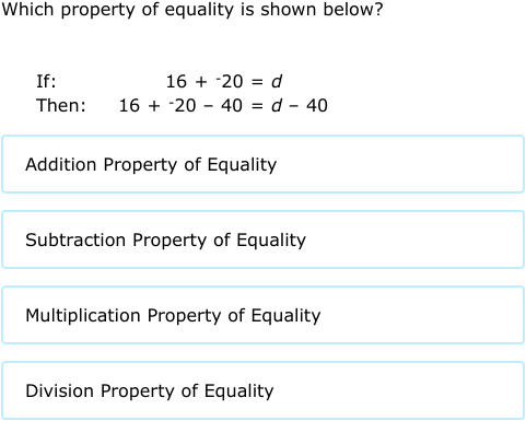 IXL | Properties of equality | 8th grade math