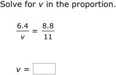 IXL | Solve proportions | 8th grade math