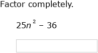 IXL - Factor quadratics: special cases (Algebra 2 practice)