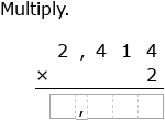 IXL | Multiply 1-digit numbers by larger numbers | 5th grade math