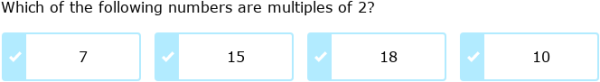 IXL | Identify multiples of 2, 3, 4, or 5 | 2nd grade math