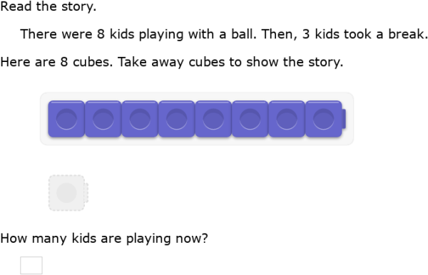 IXL | Use cube trains to solve addition and subtraction word problems ...