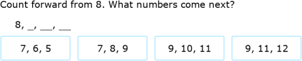 IXL | Count forward - up to 30 | Kindergarten math