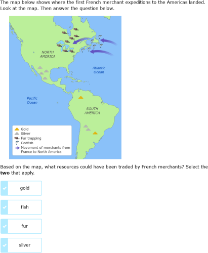 IXL | French and English expeditions: part I | 5th grade social studies