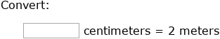 IXL | Convert metric units of length: centimeters and meters | 3rd ...