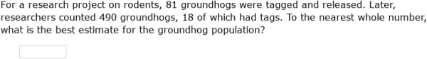 IXL | Estimate population size using proportions | 8th grade math