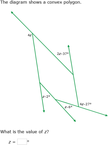 IXL - Exterior angles of polygons (Geometry practice)