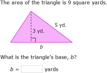 IXL | Area of triangles with whole number measurements | 6th grade math