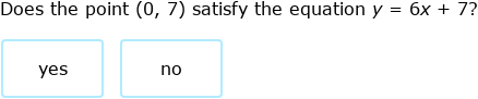 IXL | Does (x, y) satisfy an equation? | 8th grade math