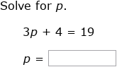 IXL | Solve two-step equations without parentheses | 7th grade math