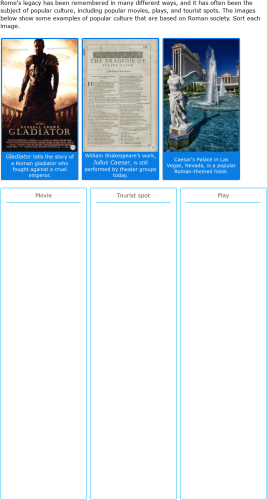 IXL | Roman legacies | 7th grade social studies