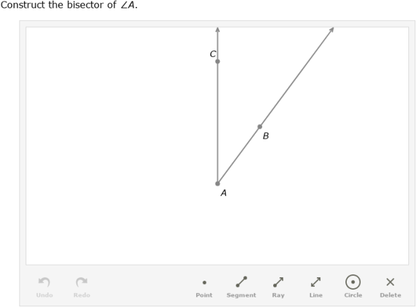 IXL - Construct an angle bisector (Geometry practice)