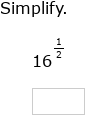IXL - Evaluate integers raised to rational exponents 1/2 and 1/3 ...