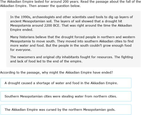 IXL | Early Mesopotamia | 6th grade social studies