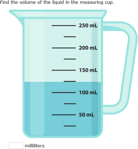 IXL | Measure liquid volumes - metric units | 4th grade math