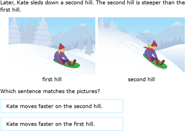 IXL | Investigate pushes and pulls | 1st grade science