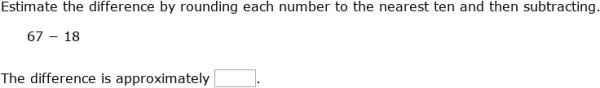 IXL | Estimate differences | 2nd grade math