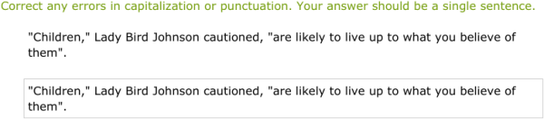 IXL | Formatting quotations and dialogue | 6th grade language arts