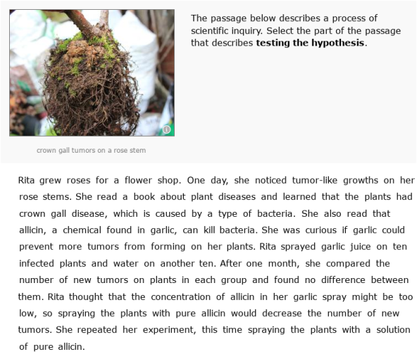 IXL | The process of scientific inquiry | 7th grade science