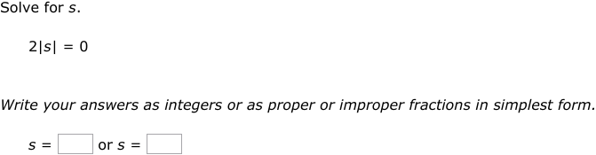 Absolute Value Equations With Fractions