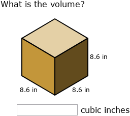 IXL | Volume of cubes and rectangular prisms | 6th grade math