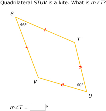 IXL - Properties of kites (Geometry practice)