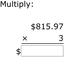 IXL | Add, subtract, multiply, and divide money amounts | 4th grade math