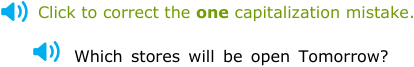 IXL | Capitalization: review | 2nd grade language arts