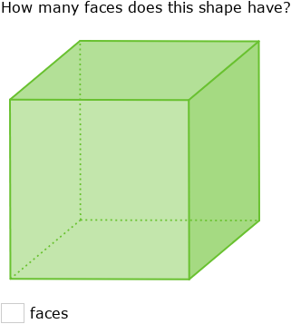 IXL | Count faces of three-dimensional shapes | 2nd grade math