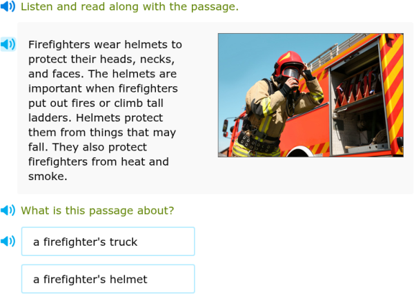 IXL | Determine the topic and main idea of a passage | Kindergarten ...