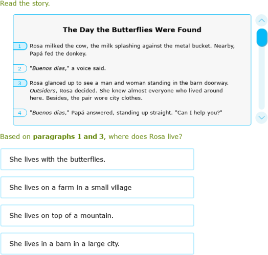 IXL | Read historical fiction | 3rd grade language arts