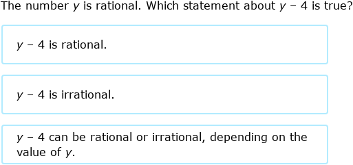 IXL - Properties of operations on rational and irrational numbers ...