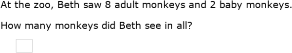 IXL | Word problems with unknown sums and differences - up to 10 | 1st ...