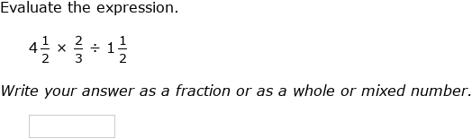 IXL | Evaluate numerical expressions involving mixed numbers | 6th grade math